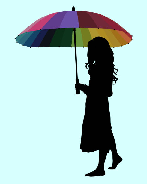 380 Female Model In Purple Dress Stock Illustrations Royalty Free
