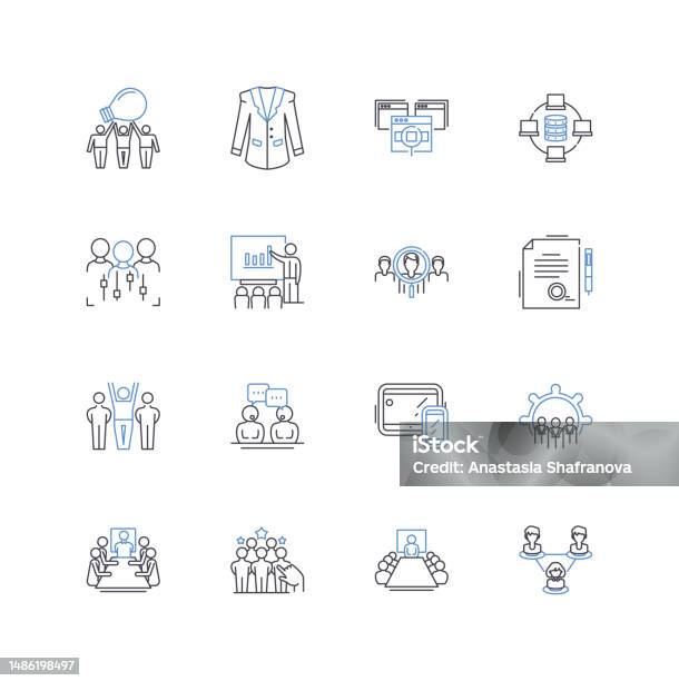 Brainstorming Session Line Icons Collection Inspiration Creativity ... Brainstorming Session Line Icons Collection Inspiration Creativity ...