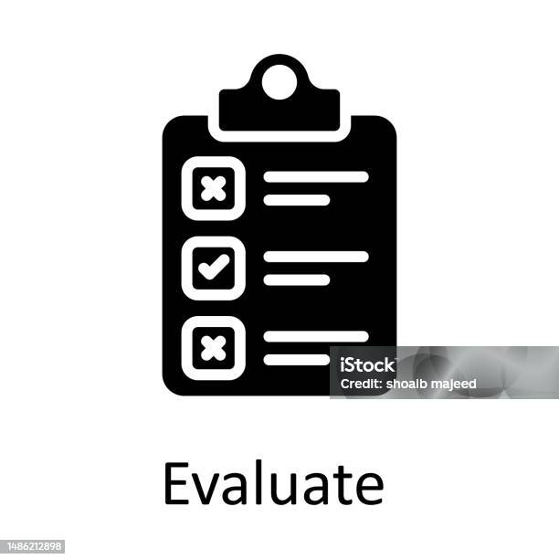 Évaluez Les Icônes Vectorielles Solides Stock Simple Dillustration