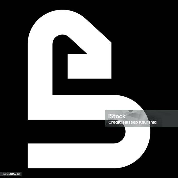 Logo Sb Minimal Icône Dune Lettre Bs Sur Fond De Luxe Idée De Logo