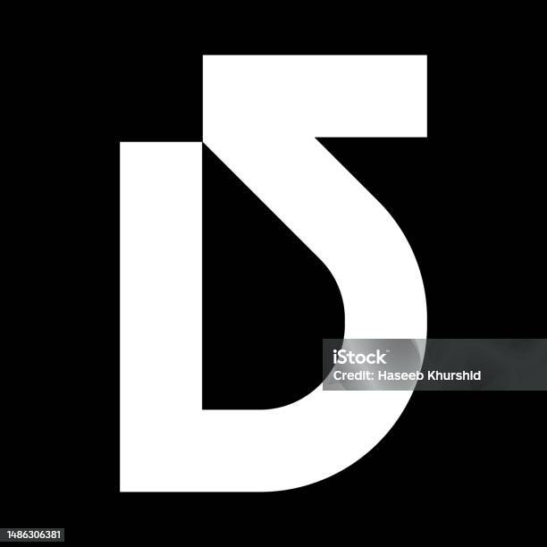 Logo Sd Minimal Icône Dune Lettre Sd Sur Fond De Luxe Idée De Logo
