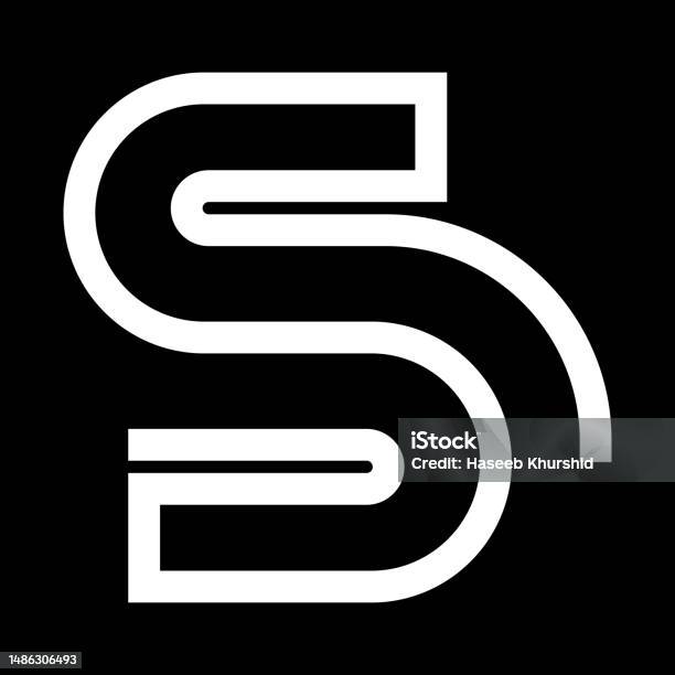 Logo Sd Minimal Icône Dune Lettre Sd Sur Fond De Luxe Idée De Logo