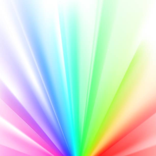 Free Stock Photo of Colorful Rays Background Shows Rainbow Light Beams ...