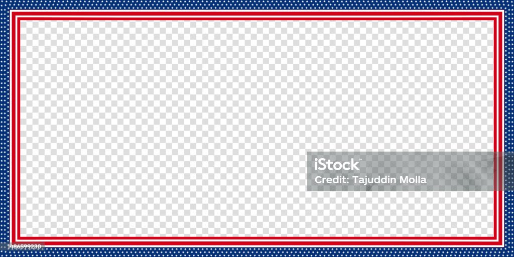 Bingkai Perbatasan Patriotik Amerika Spanduk Dengan Latar Belakang ... Bingkai Perbatasan Patriotik Amerika Spanduk Dengan Latar Belakang ...