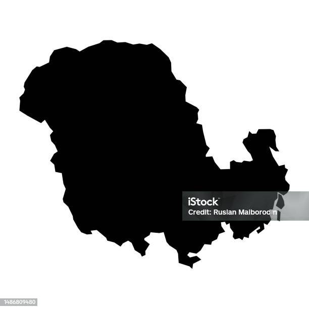 Vestfold Og Telemark County Map Administrative Region Of Norway Vector