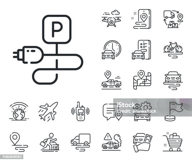 Ikon Jalur Parkir Pengisian Daya Tanda Tempat Pengisian Daya Mobil ... Ikon Jalur Parkir Pengisian Daya Tanda Tempat Pengisian Daya Mobil ...