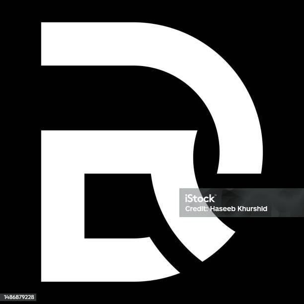 Logo Zd Minimal Icône Dune Lettre Dz Sur Fond De Luxe Idée De Logo