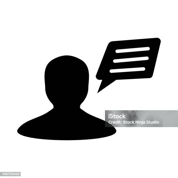 Témoignages De Clients Icône Noire Plate Isoler Sur Fond Blanc
