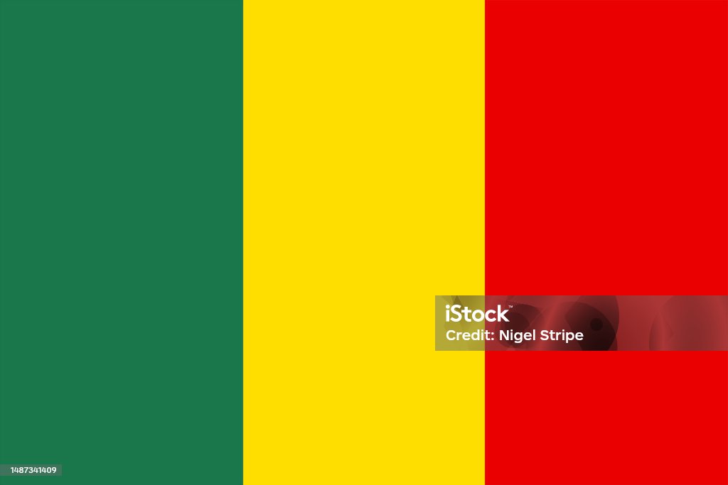 Ilustrasi Latar Belakang Mali File Besar Hijau Kuning Merah Ilustrasi Stok Unduh Gambar