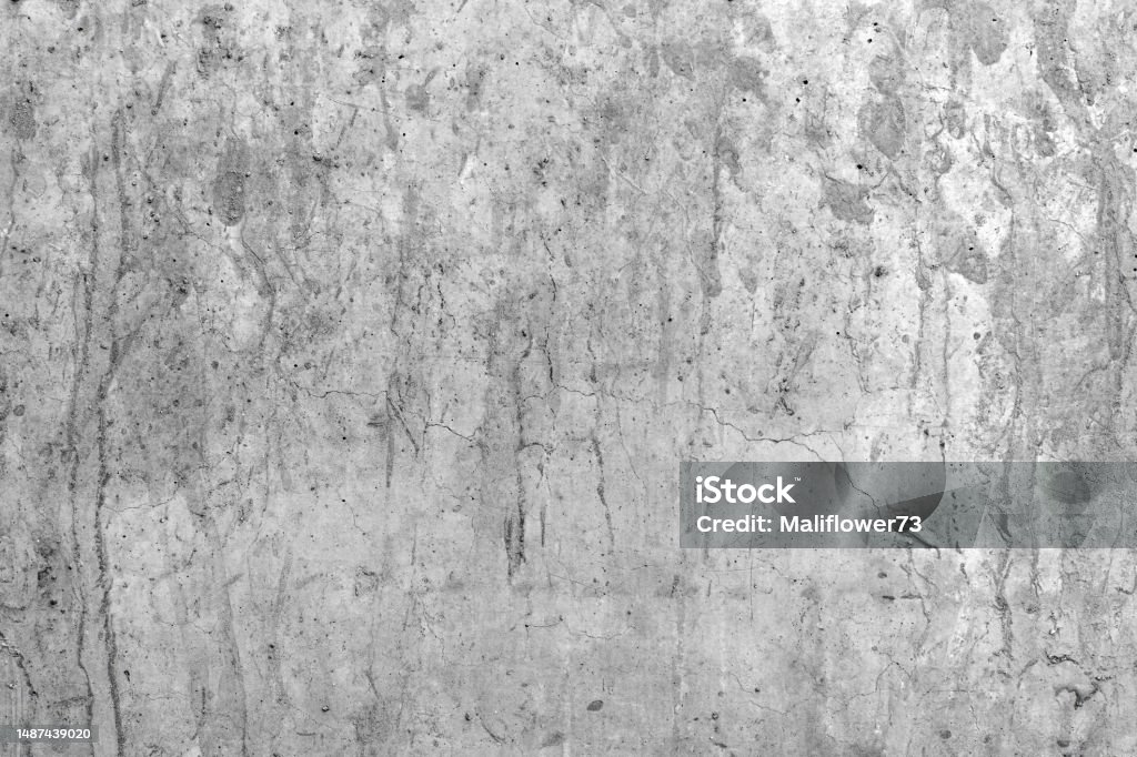 Latar Belakang Tekstur Dinding Beton Retak Tua Yang Kotor Foto Stok