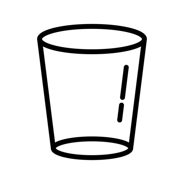190 Empty Glass Cup Stock Illustrations Royalty Free Vector Graphics And Clip Art Istock