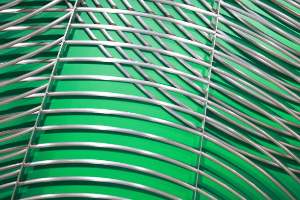 Free picture: green, metal, pattern, texture, abstract, iron, steel, design
