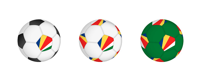 Koleksi Bola Sepak Dengan Bendera Seychelles Mockup Peralatan Sepak ... Koleksi Bola Sepak Dengan Bendera Seychelles Mockup Peralatan Sepak ...