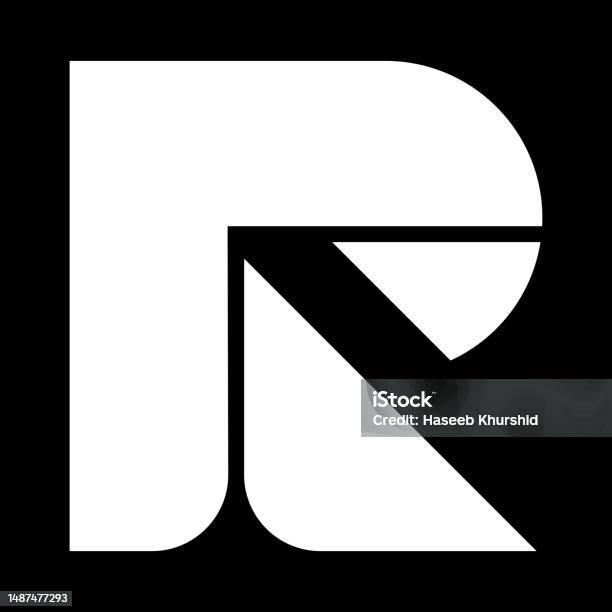 Logo Rp Minimal Icône Dune Lettre Rp Sur Fond De Luxe Idée De Logo