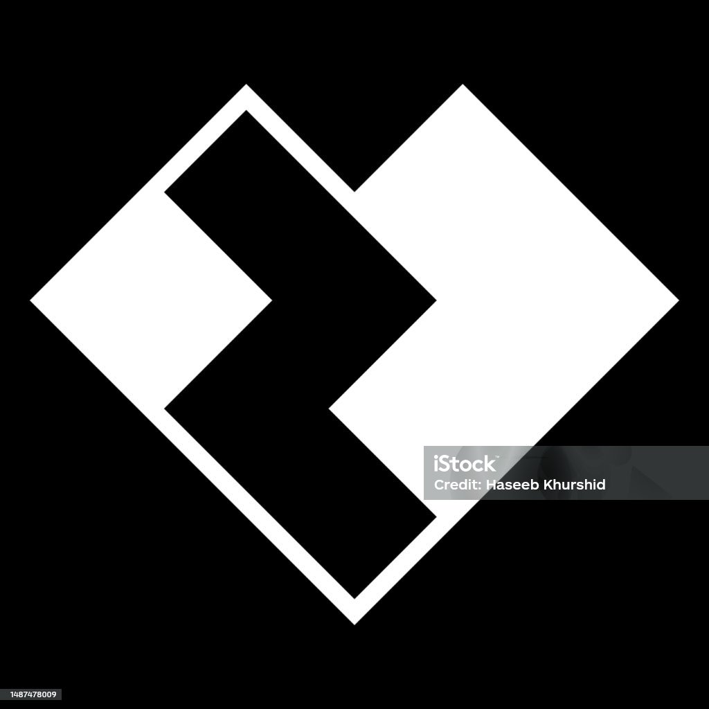 Logo Zm Minimal Icône Dune Lettre Zm Sur Fond De Luxe Idée De Logo