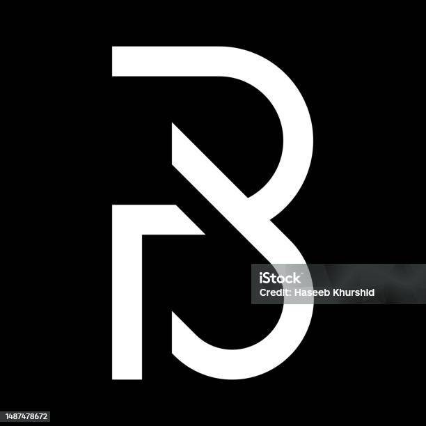 Logo Bj Minimal Icône Dune Lettre Bj Sur Fond De Luxe Idée De Logo