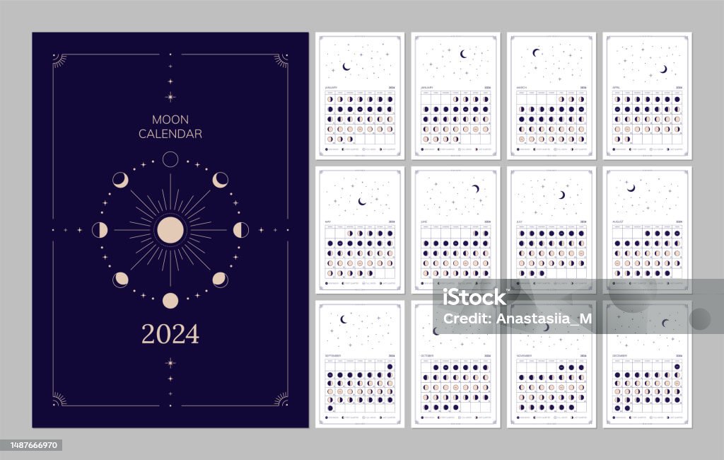 Kalender Bulan Untuk Tahun 2024 Template Perencana Siklus Bulan ... Kalender Bulan Untuk Tahun 2024 Template Perencana Siklus Bulan ...