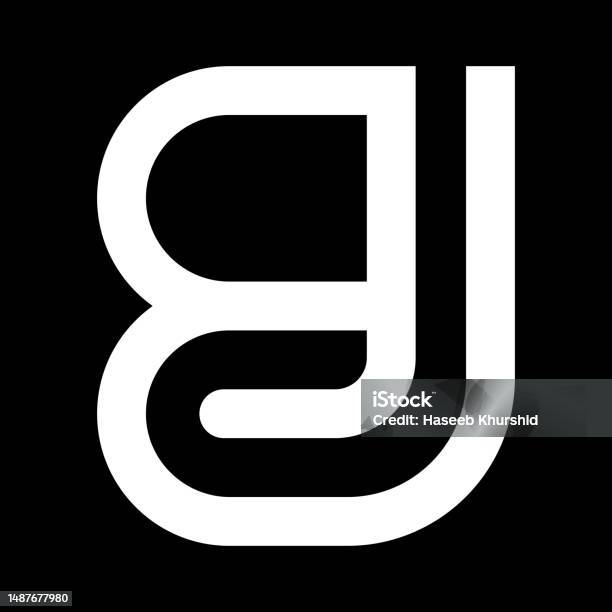 Logo Ej Minimal Icône Dune Lettre Je Sur Fond De Luxe Idée De Logo