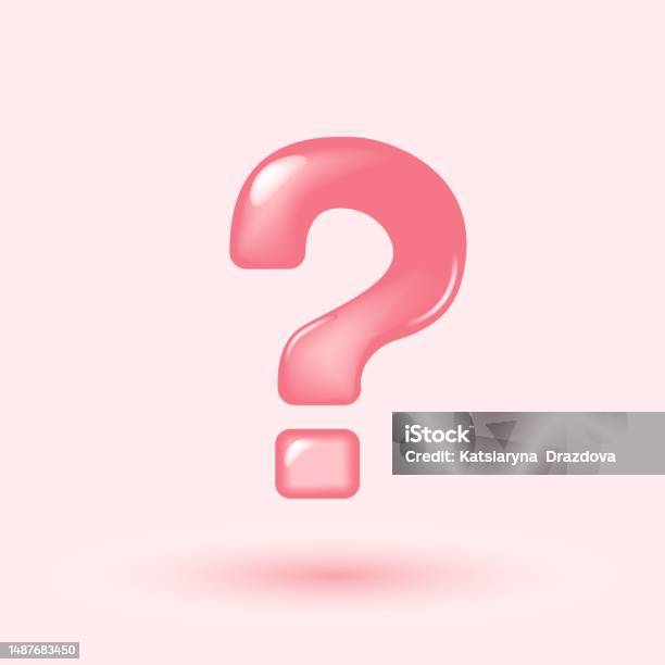 Icône De Point Dinterrogation 3d Signez Ou Demandez Faq Et Qa Répondre