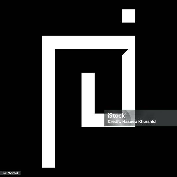 Logo Jp Minimal Icône Dune Lettre Jp Sur Fond De Luxe Idée De Logo