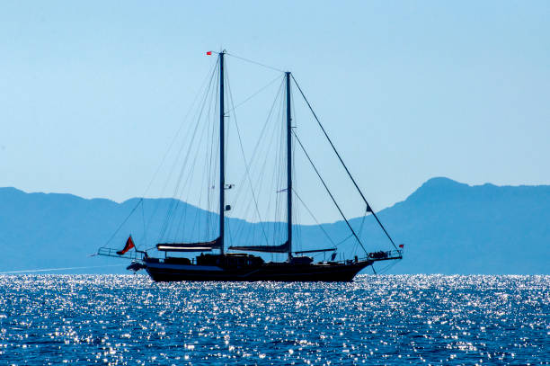 Free picture: Old style sailing ship on ocean waves with dramatic ...