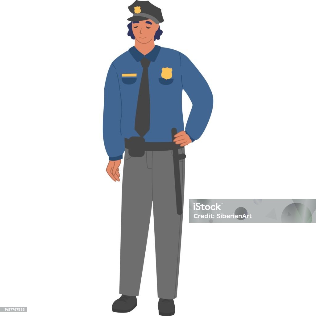 Ilustración De Concepto De Profesión Pandémica De Icono Vectorial De Policía Y Más Vectores