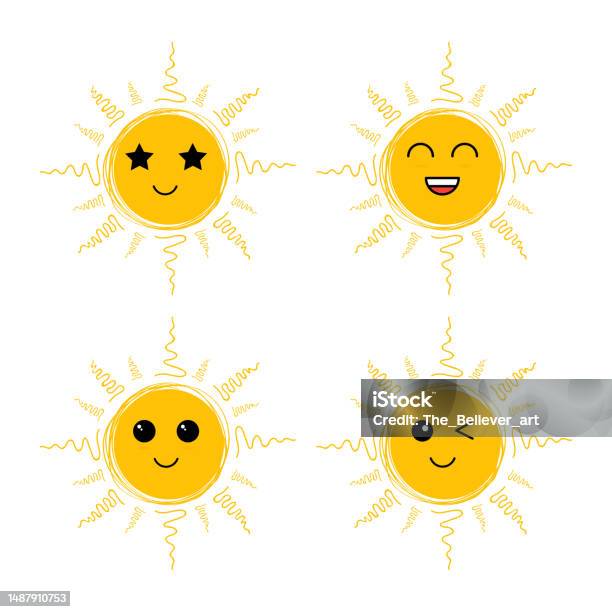 Icône Plate De Soleil Pictogramme Solaire Symbole Dété Vectoriel À La