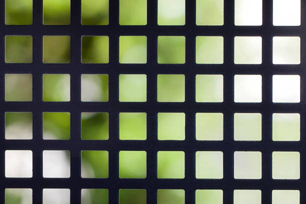 Free Stock Photo of Close up of a metal grate with a rectangular ...