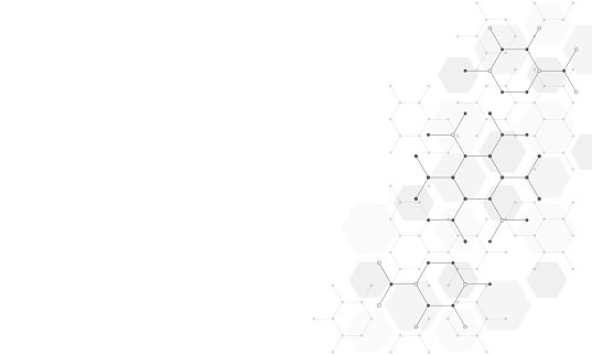 Génie Génétique Et Structure Moléculaire Réseau Dadn Hexagonal Concept