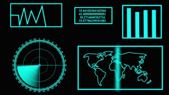 Carte Du Monde De La Technologie Numérique Différentes Informations