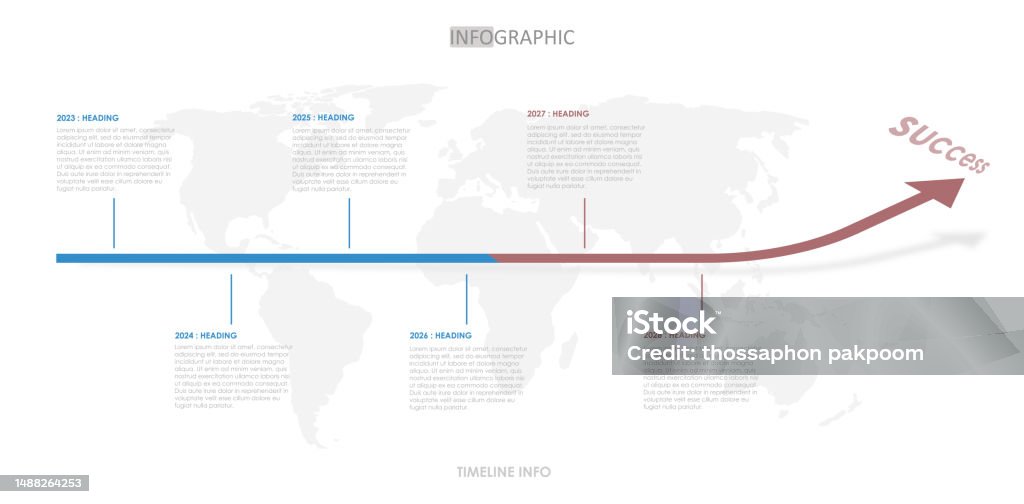 Diagramma Della Sequenza Temporale Della Freccia Della Roadmap Del ... Diagramma Della Sequenza Temporale Della Freccia Della Roadmap Del ...