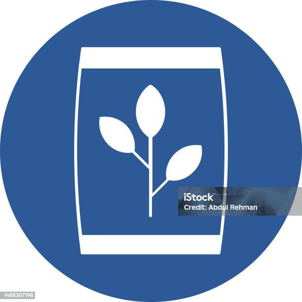 Biji Bunga Warna Vektor Icon Yang Dapat Dengan Mudah Memodifikasi