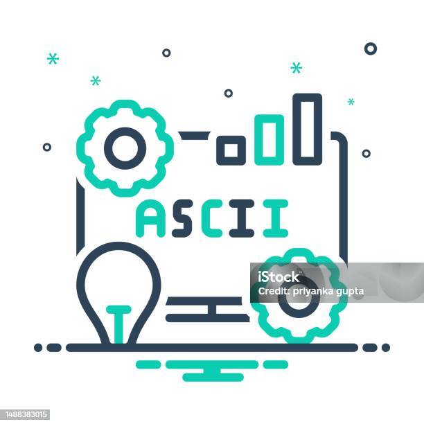 Ascii Standard Stock Illustration Download Image Now Ascii Acronym