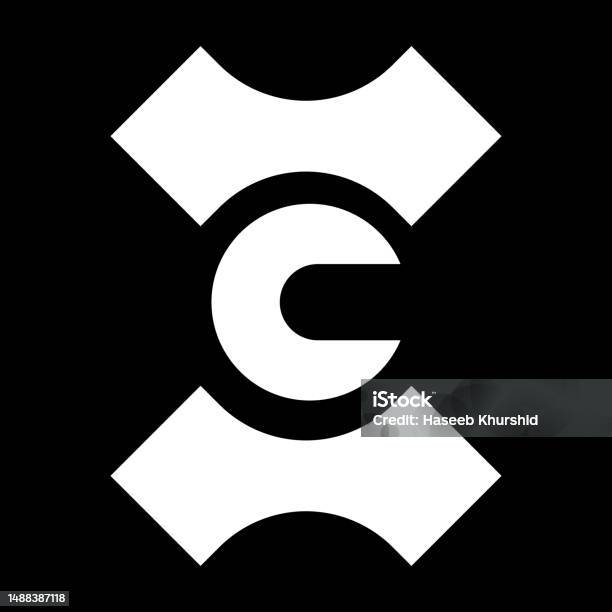 Logo Xc Minimal Icône Dune Lettre Xc Sur Fond De Luxe Idée De Logo