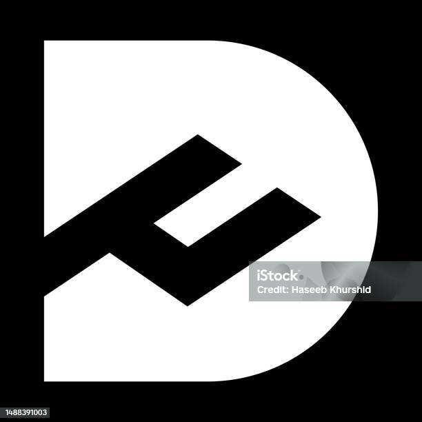 Logo Dp Minimal Icône Dune Lettre Dp Sur Fond De Luxe Idée De Logo