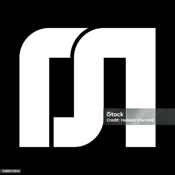 Logo Sm Minimal Icône Dune Lettre Sm Sur Fond De Luxe Idée De Logo