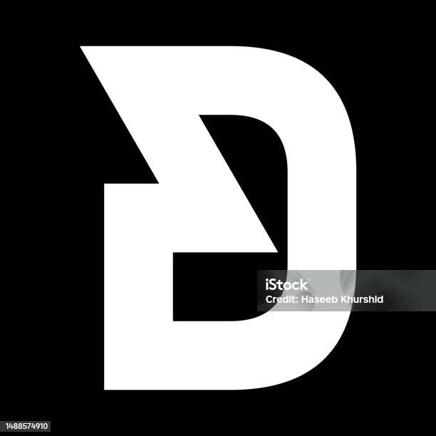 Logo Dp Minimal Ikon Surat Pd Dengan Latar Belakang Mewah Ide Logo