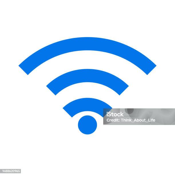 Illustration Vectorielle De Licône Wifi Signal Et Symbole Vectoriel