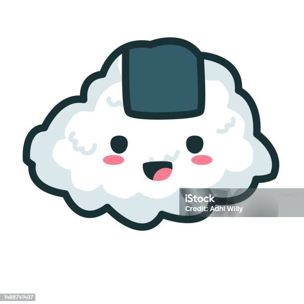 Cute Sushi Vector Illustration Eps Stock Illustration Download