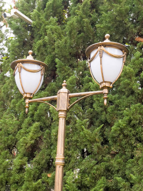 Free Stock Photo of Metal Footpath with street lamps | Download Free ...