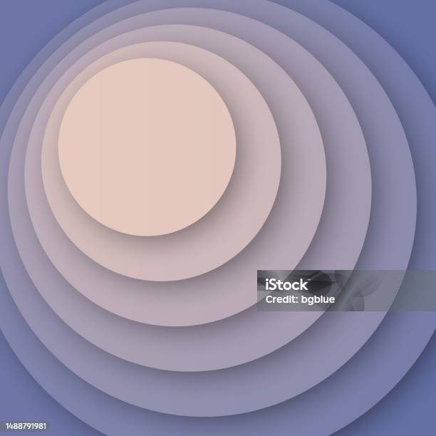 Abstract Design With Circles And Gray Gradients Trendy Background Stock