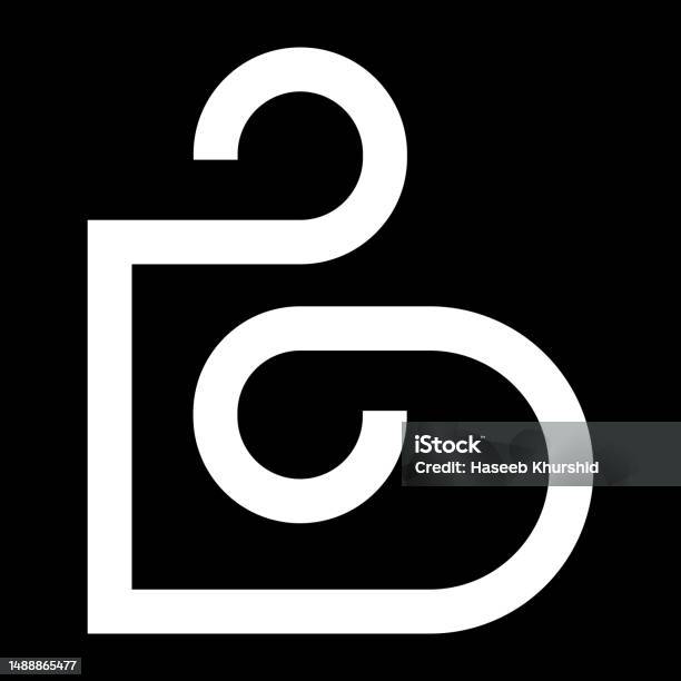 Logo Zd Minimal Icône Dune Lettre Zd Sur Fond De Luxe Idée De Logo