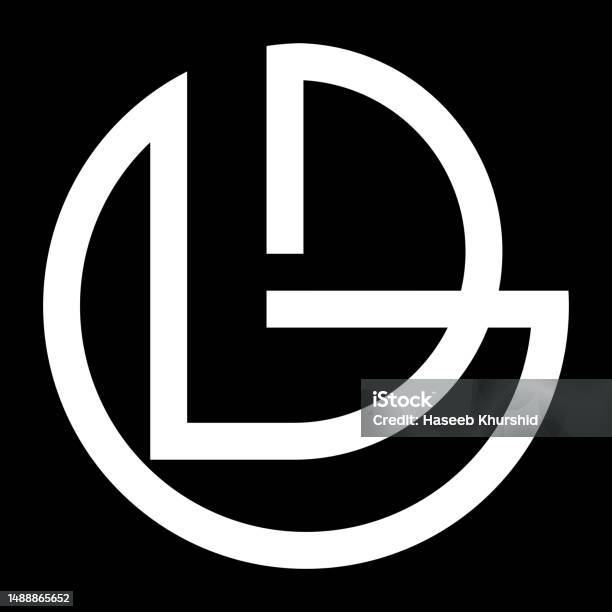Logo Dg Minimal Icône Dune Lettre Gd Sur Fond De Luxe Idée De Logo