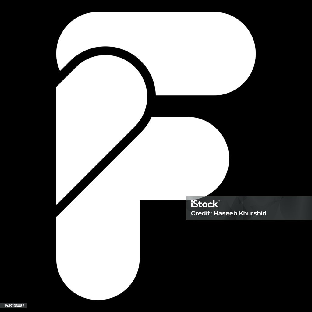 Logo Df Minimal Icône Dune Lettre Df Sur Fond De Luxe Idée De Logo