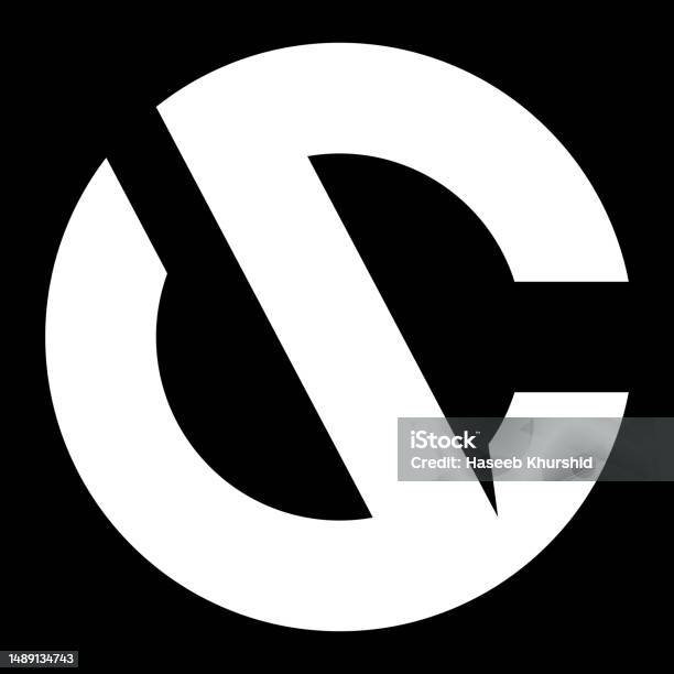 Logo Sc Minimal Icône Dune Lettre Sc Sur Fond De Luxe Idée De Logo