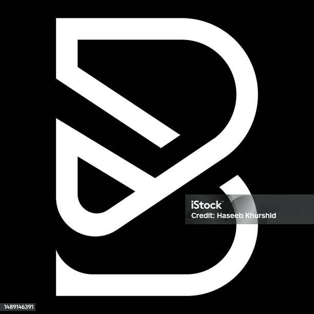 Logo Db Minimal Icône Dune Lettre Db Sur Fond De Luxe Idée De Logo