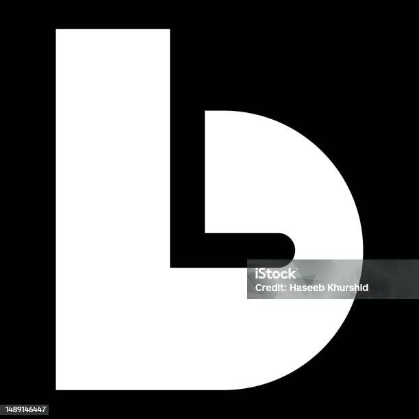 Logo Dl Minimal Ikon Huruf Dl Dengan Latar Belakang Mewah Ide Logo
