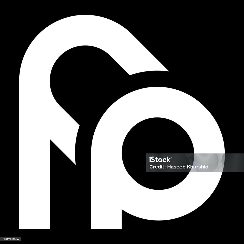 Logo Fp Minimal Icône Dune Lettre Pf Sur Fond De Luxe Idée De Logo