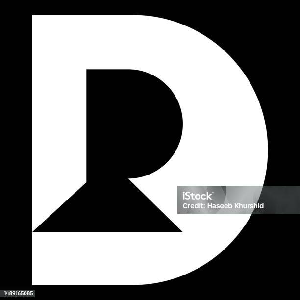 Logo Dr Minimal Icône Dune Lettre Rd Sur Fond De Luxe Idée De Logo