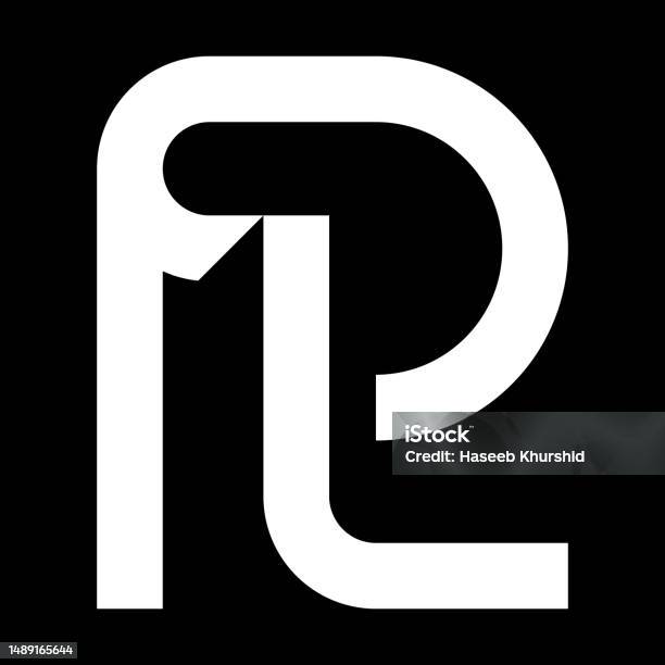 Logo Lp Minimal Icône Dune Lettre Lp Sur Fond De Luxe Idée De Logo